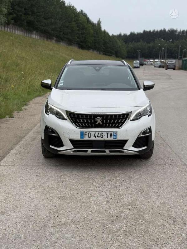 Balts Peugeot 3008 2020 Viļņa, ar dzinēja tilpumu 1.20 L un nobraukumu 240 tūkst. km par 7700 €, foto 2 vietnē AUTOMOTO.COM.LV