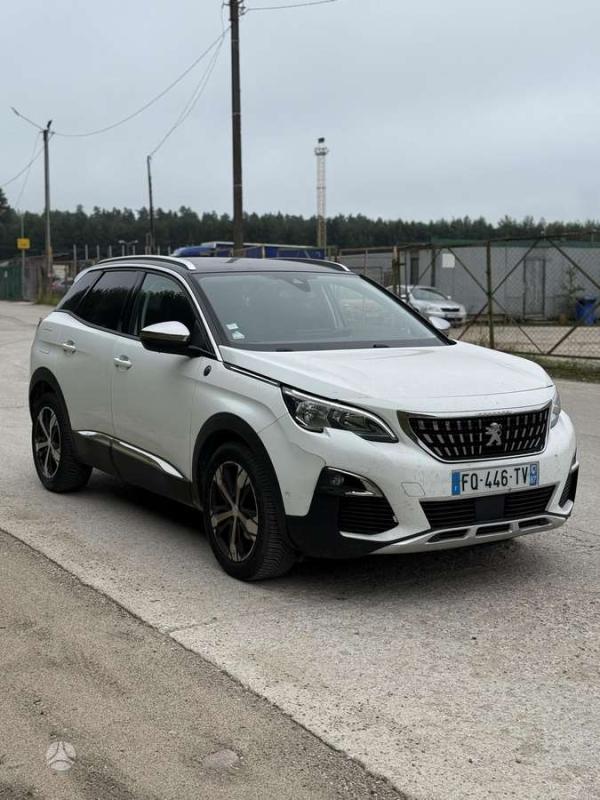 Balts Peugeot 3008 2020 Viļņa, ar dzinēja tilpumu 1.20 L un nobraukumu 240 tūkst. km par 7700 €, foto 3 vietnē AUTOMOTO.COM.LV