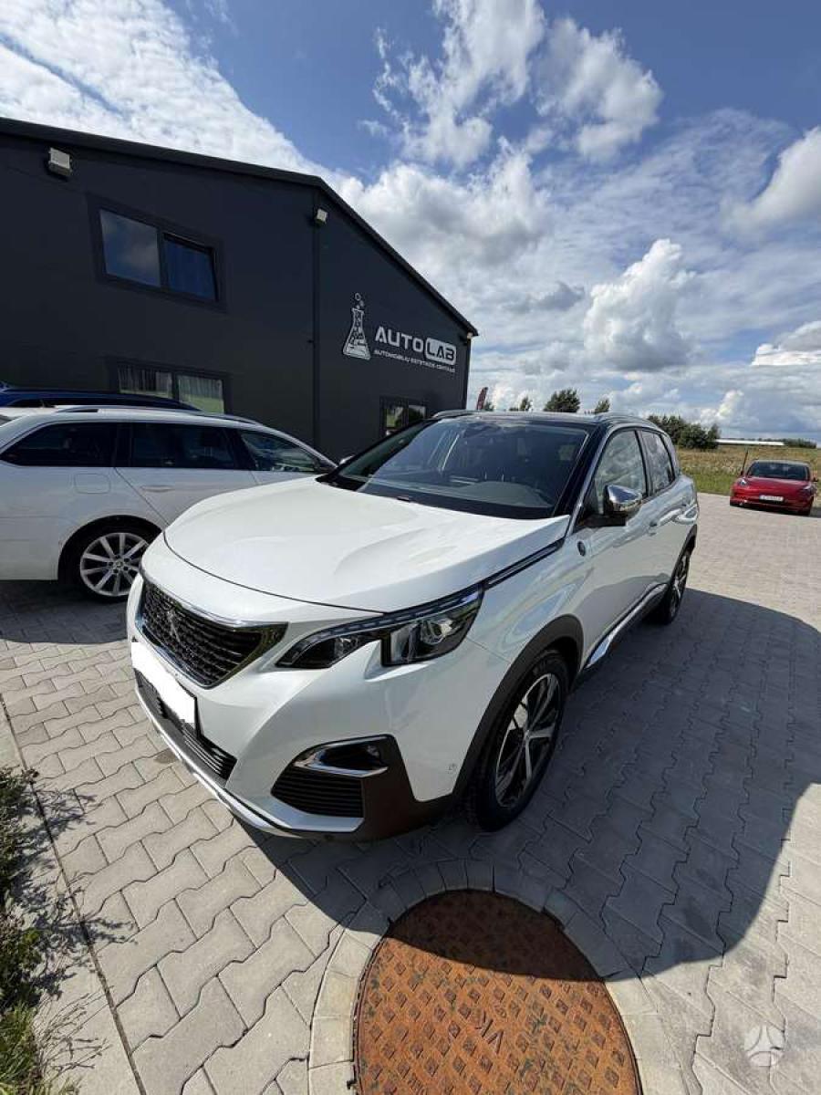 Balts Peugeot 3008 2020 Viļņa, ar dzinēja tilpumu 1.20 L un nobraukumu 77 tūkst. km par 16200 €, foto 4 vietnē AUTOMOTO.COM.LV