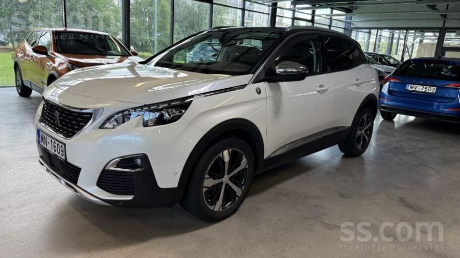 Balts Peugeot 3008 2020 Rīga, ar dzinēja tilpumu 1.50 L un nobraukumu 76 tūkst. km par 16900 €, foto 1 vietnē AUTOMOTO.COM.LV