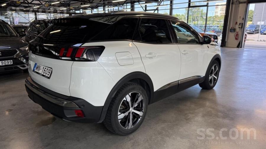 Balts Peugeot 3008 2020 Rīga, ar dzinēja tilpumu 1.50 L un nobraukumu 76 tūkst. km par 16900 €, foto 5 vietnē AUTOMOTO.COM.LV