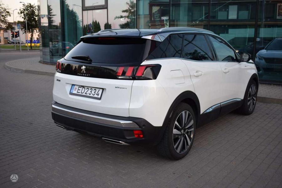 White Peugeot 3008 2020 in Utena, with an engine capacity of 1.60 L and mileage of 245 thousand km for 14500 €, photo 14 on AUTOMOTO.COM.LV