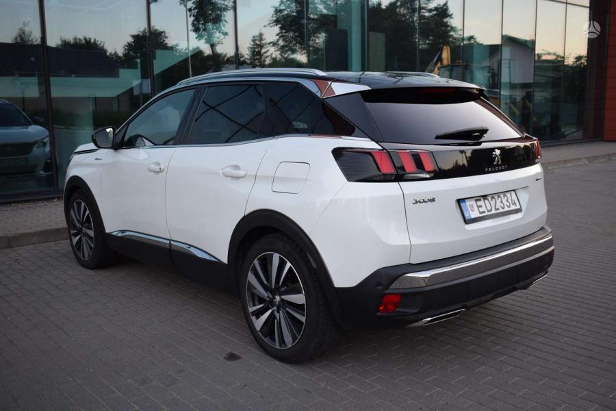 White Peugeot 3008 2020 in Utena, with an engine capacity of 1.60 L and mileage of 245 thousand km for 14500 €, photo 15 on AUTOMOTO.COM.LV