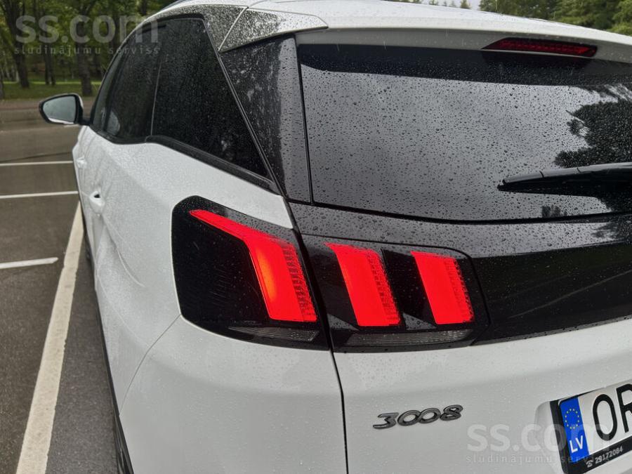 Balts Peugeot 3008 2020 Alūksne, ar dzinēja tilpumu 1.50 L un nobraukumu 0 tūkst. km par 11350 €, foto 4 vietnē AUTOMOTO.COM.LV