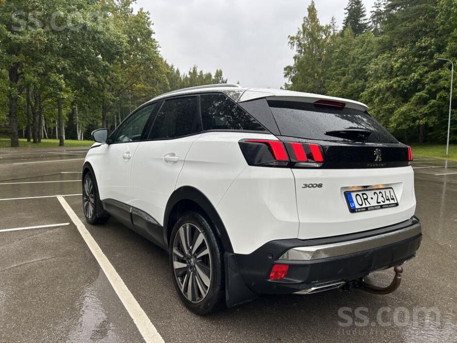 Balts Peugeot 3008 2020 Alūksne, ar dzinēja tilpumu 1.50 L un nobraukumu 0 tūkst. km par 11350 €, foto 10 vietnē AUTOMOTO.COM.LV