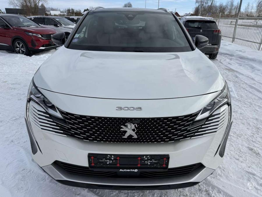 Balts Peugeot 3008 2021 Marijampole, ar dzinēja tilpumu 1.60 L un nobraukumu 126 tūkst. km par 18144 €, foto 2 vietnē AUTOMOTO.COM.LV