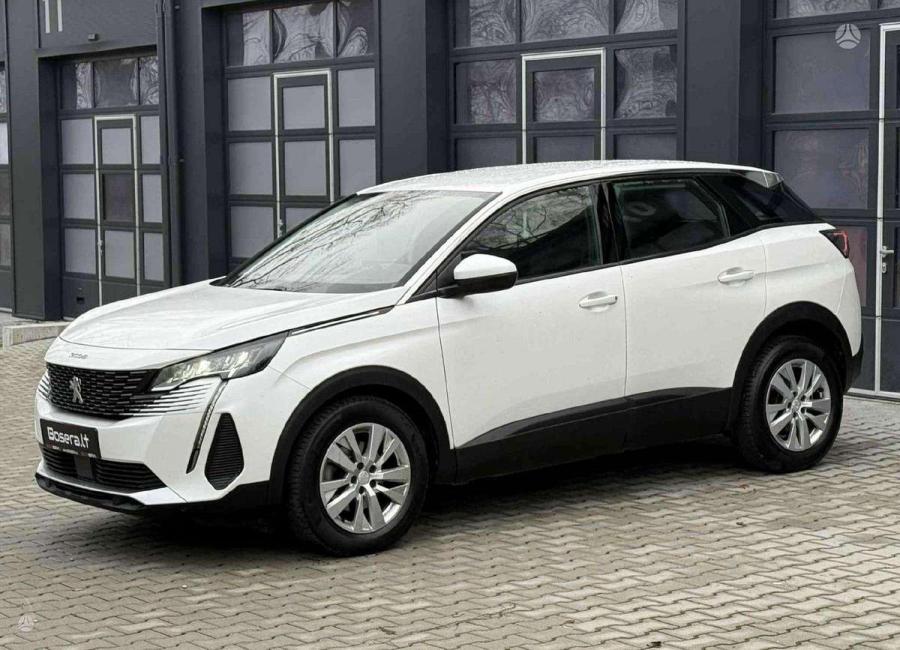 White Peugeot 3008 2021 in Siauliai, with an engine capacity of 1.50 L and mileage of 198 thousand km for 13990 €, photo 1 on AUTOMOTO.COM.LV