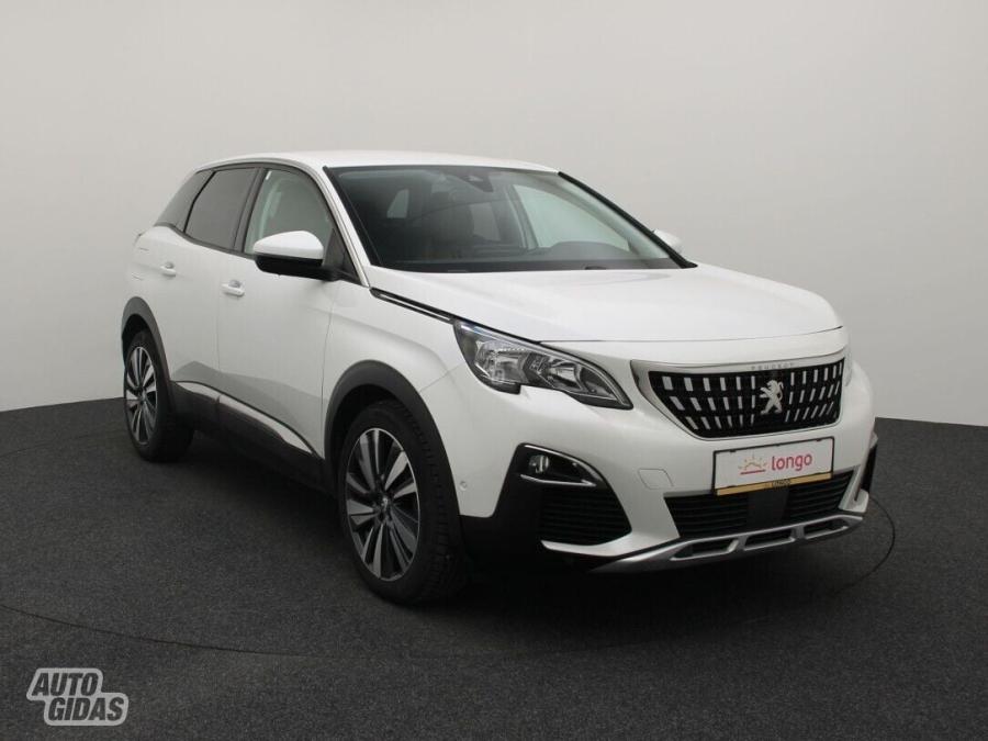 White Peugeot 3008 2021 in Vilnius, with an engine capacity of 1.20 L and mileage of 83 thousand km for 14399 €, photo 10 on AUTOMOTO.COM.LV