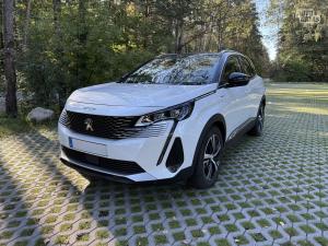 White Peugeot 3008 2021 in Vilnius, with an engine capacity of 1.60 L and mileage of 50 thousand km for 25500 €, photo  on AUTOMOTO.COM.LV