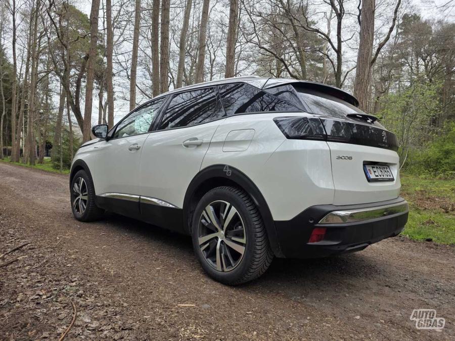 White Peugeot 3008 2021 in Palanga, with an engine capacity of 1.60 L and mileage of 42 thousand km for 24500 €, photo 6 on AUTOMOTO.COM.LV