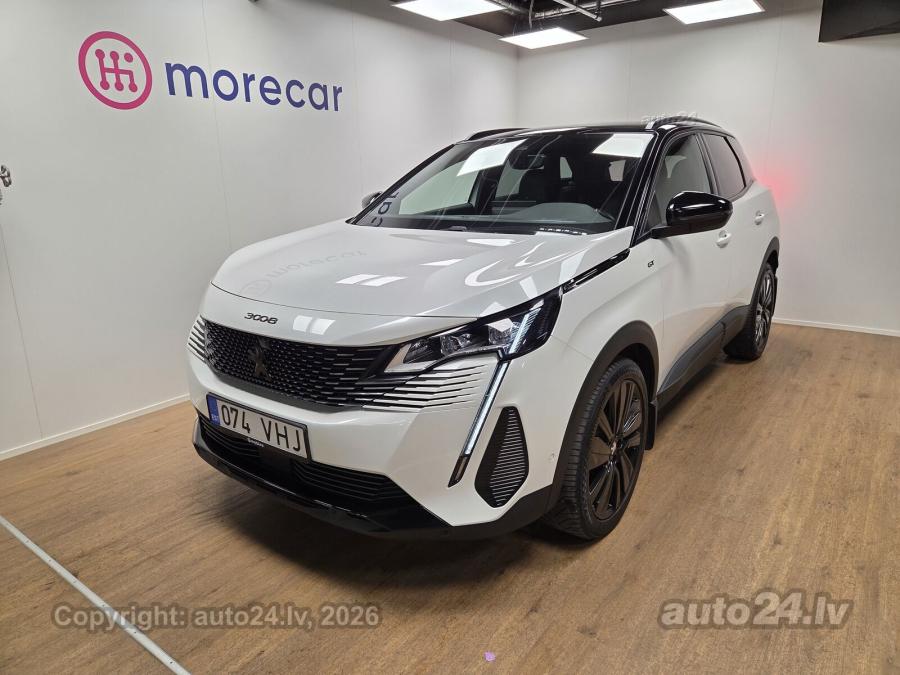 White Peugeot 3008 2021 in Tallinn, with an engine capacity of 1.50 L and mileage of 103 thousand km for 18900 €, photo 4 on AUTOMOTO.COM.LV