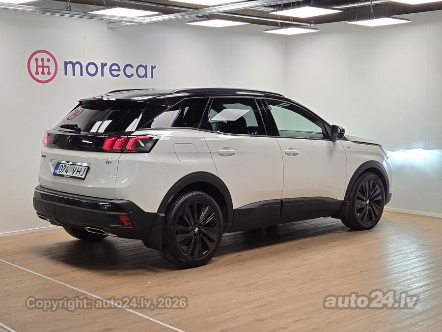 White Peugeot 3008 2021 in Tallinn, with an engine capacity of 1.50 L and mileage of 103 thousand km for 18900 €, photo 5 on AUTOMOTO.COM.LV