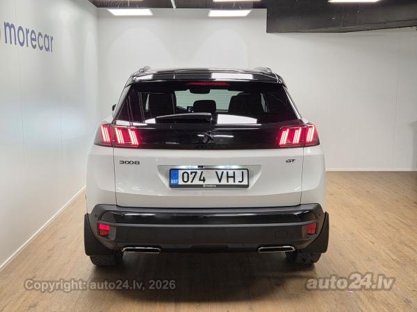 White Peugeot 3008 2021 in Tallinn, with an engine capacity of 1.50 L and mileage of 103 thousand km for 18900 €, photo 5 on AUTOMOTO.COM.LV