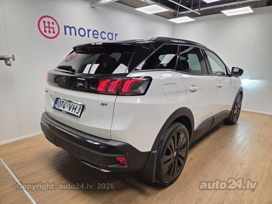 White Peugeot 3008 2021 in Tallinn, with an engine capacity of 1.50 L and mileage of 103 thousand km for 18900 €, photo 7 on AUTOMOTO.COM.LV