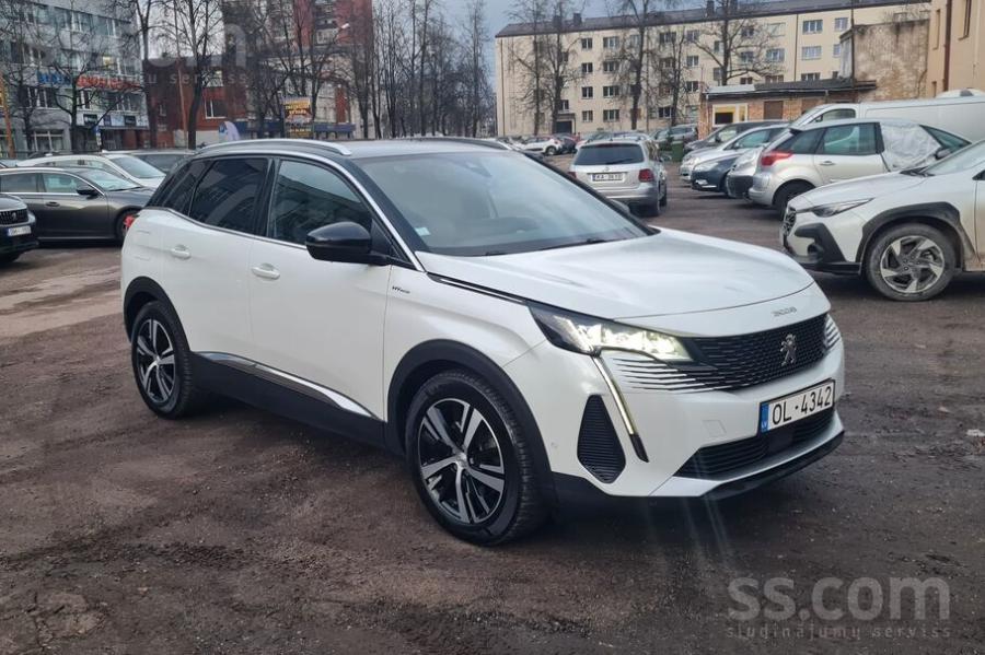 Белый Пежо 3008 2021 в Елгава, объемом двигателя 1.60 л и пробегом 0 тыс. км за 16990 €, фото 4 на AUTOMOTO.COM.LV