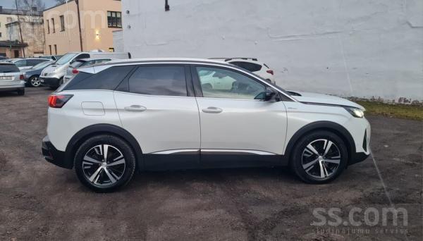 White Peugeot 3008 2021 in Jelgava, with an engine capacity of 1.60 L and mileage of 0 thousand km for 16990 €, photo 4 on AUTOMOTO.COM.LV