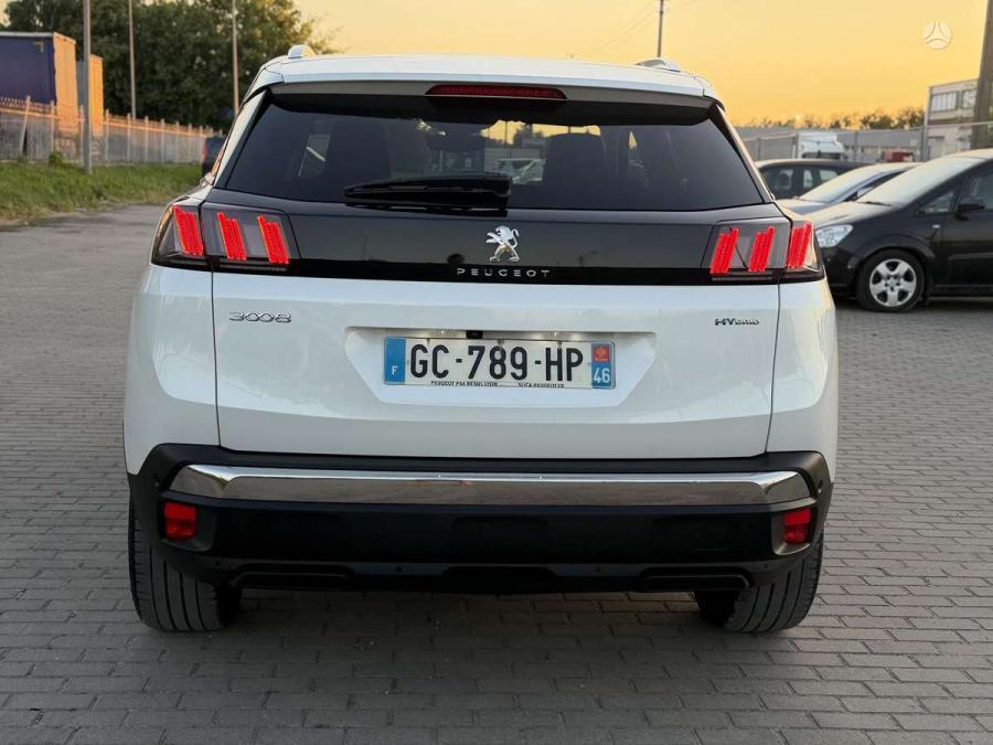 White Peugeot 3008 2021 in Marijampole, with an engine capacity of 1.60 L and mileage of 139 thousand km for 16500 €, photo 13 on AUTOMOTO.COM.LV