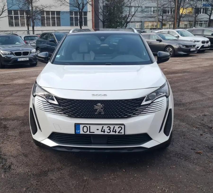 Balts Peugeot 3008 2021 Jelgava, ar dzinēja tilpumu 1.60 L un nobraukumu 172 tūkst. km par 16990 €, foto 1 vietnē AUTOMOTO.COM.LV
