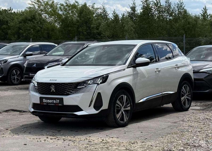 Balts Peugeot 3008 2021 Šauļi, ar dzinēja tilpumu 1.60 L un nobraukumu 110 tūkst. km par 17490 €, foto 1 vietnē AUTOMOTO.COM.LV
