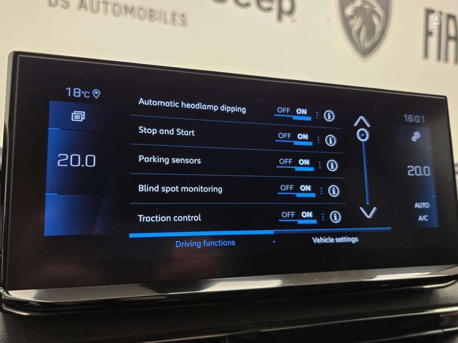 Balts Peugeot 3008 2021 Viļņa, ar dzinēja tilpumu 1.50 L un nobraukumu 147 tūkst. km par 17690 €, foto 21 vietnē AUTOMOTO.COM.LV