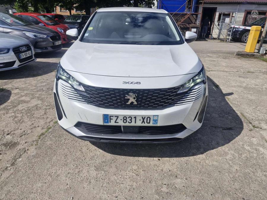 Balts Peugeot 3008 2021 Tauragė, ar dzinēja tilpumu 1.50 L un nobraukumu 300 tūkst. km par 10200 €, foto 1 vietnē AUTOMOTO.COM.LV