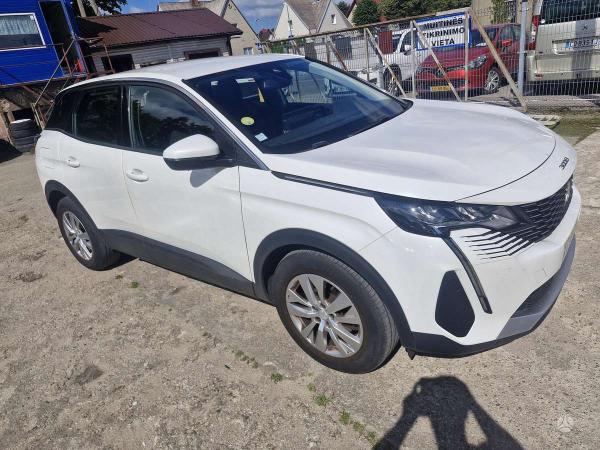 White Peugeot 3008 2021 in Taurage, with an engine capacity of 1.50 L and mileage of 300 thousand km for 10200 €, photo 3 on AUTOMOTO.COM.LV