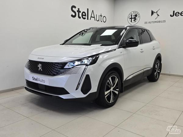 White Peugeot 3008 2021 in Vilnius, with an engine capacity of 1.50 L and mileage of 147 thousand km for 17690 €, photo 1 on AUTOMOTO.COM.LV