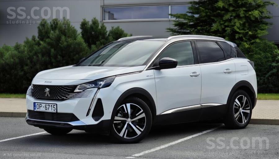 Balts Peugeot 3008 2021 Rīga, ar dzinēja tilpumu 1.60 L un nobraukumu 105 tūkst. km par 19450 €, foto 4 vietnē AUTOMOTO.COM.LV