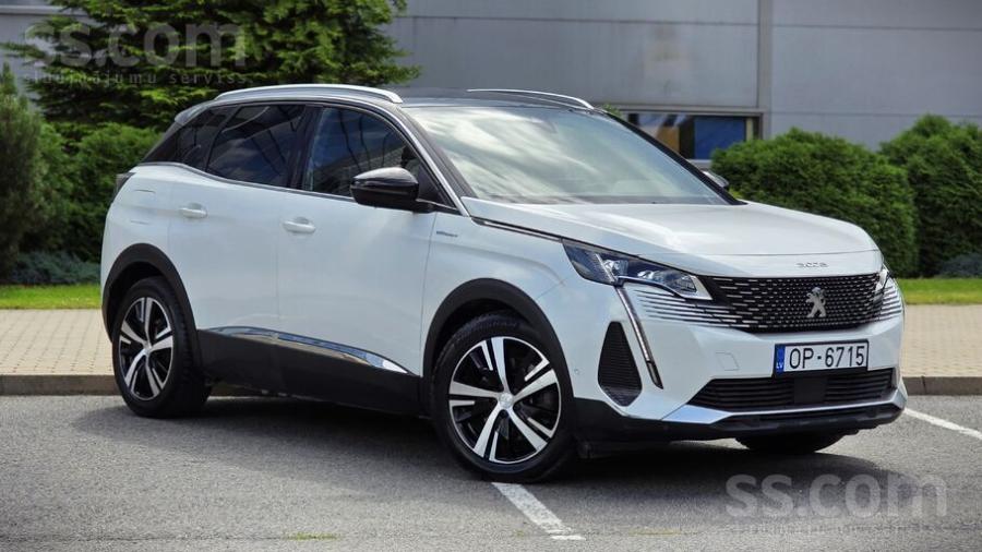 Balts Peugeot 3008 2021 Rīga, ar dzinēja tilpumu 1.60 L un nobraukumu 105 tūkst. km par 19450 €, foto 5 vietnē AUTOMOTO.COM.LV