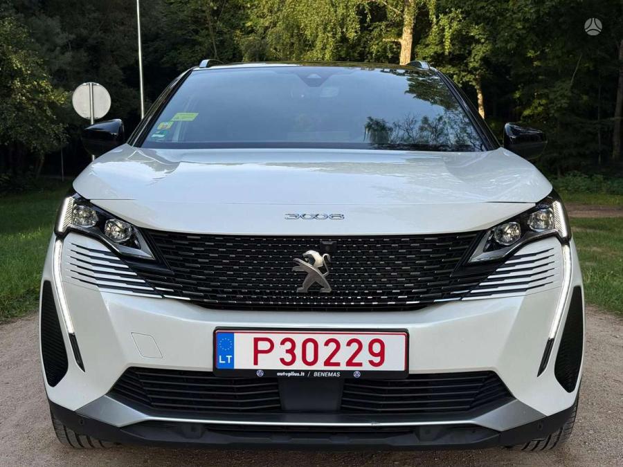 Белый Пежо 3008 2021 в Шяуляй, объемом двигателя 1.50 л и пробегом 180 тыс. км за 19999 €, фото 3 на AUTOMOTO.COM.LV