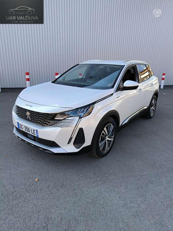 White Peugeot 3008 2021 in Marijampole, with an engine capacity of 1.60 L and mileage of 165 thousand km for 14450 €, photo 1 on AUTOMOTO.COM.LV