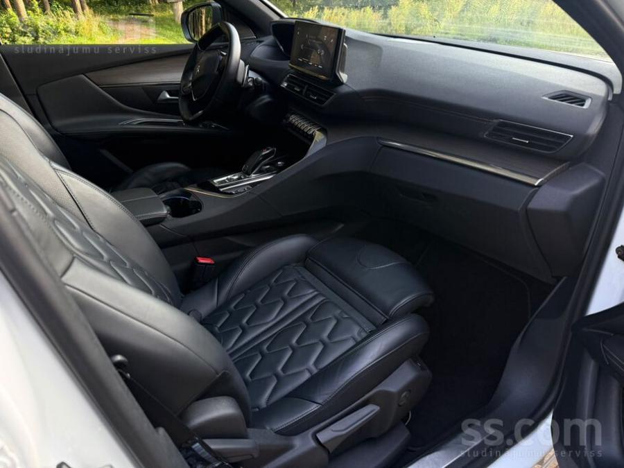 Balts Peugeot 3008 2021 Šauļi, ar dzinēja tilpumu 1.50 L un nobraukumu 181 tūkst. km par 18999 €, foto 17 vietnē AUTOMOTO.COM.LV