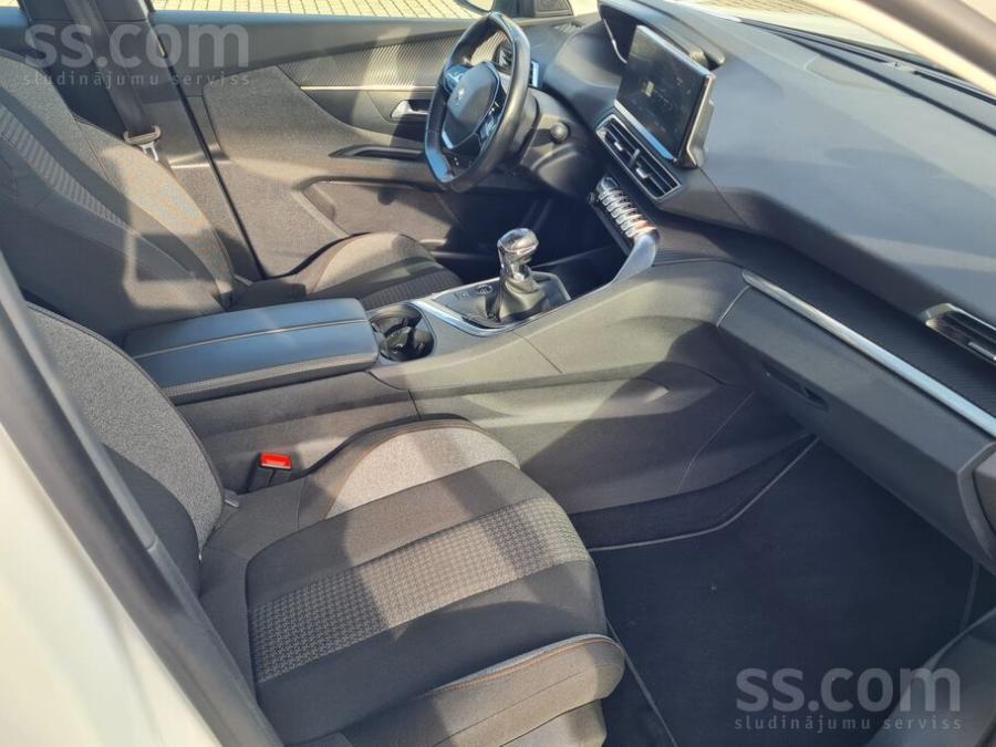White Peugeot 3008 2021 in Jelgava, with an engine capacity of 1.50 L and mileage of 0 thousand km for 12990 €, photo 14 on AUTOMOTO.COM.LV