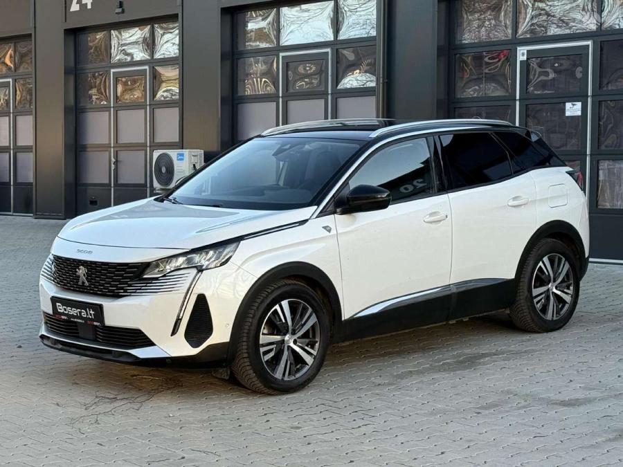 Balts Peugeot 3008 2022 Šauļi, ar dzinēja tilpumu 1.60 L un nobraukumu 153 tūkst. km par 17990 €, foto 1 vietnē AUTOMOTO.COM.LV