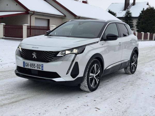 Balts Peugeot 3008 2022 Marijampole, ar dzinēja tilpumu 1.20 L un nobraukumu 117 tūkst. km par 15972 €, foto 1 vietnē AUTOMOTO.COM.LV