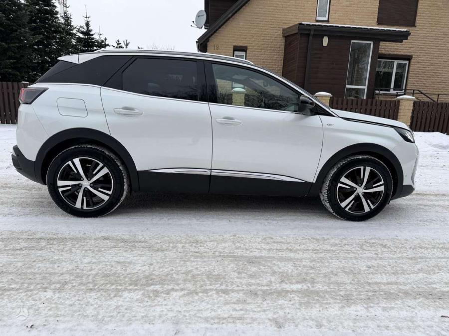 White Peugeot 3008 2022 in Marijampole, with an engine capacity of 1.20 L and mileage of 117 thousand km for 15972 €, photo 10 on AUTOMOTO.COM.LV