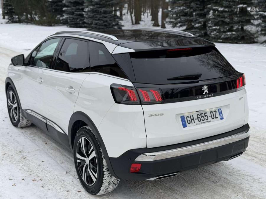 White Peugeot 3008 2022 in Marijampole, with an engine capacity of 1.20 L and mileage of 117 thousand km for 15972 €, photo 13 on AUTOMOTO.COM.LV