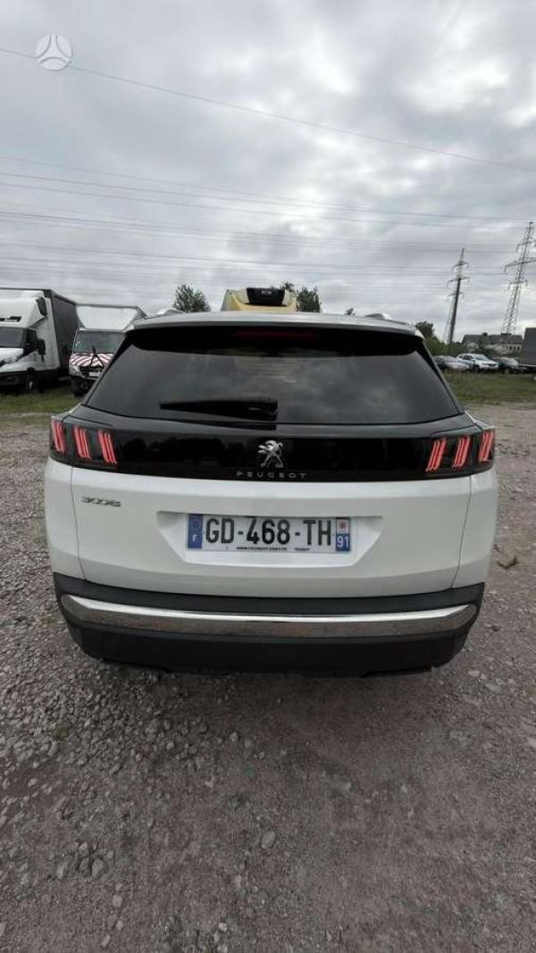 Balts Peugeot 3008 2022 Kauņa, ar dzinēja tilpumu 1.20 L un nobraukumu 152 tūkst. km par 13673 €, foto 4 vietnē AUTOMOTO.COM.LV