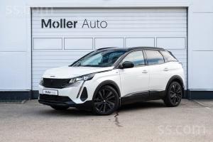 Balts Peugeot 3008 2022 Rīga, ar dzinēja tilpumu 1.20 L un nobraukumu 110 tūkst. km par 15950 €, foto  vietnē AUTOMOTO.COM.LV