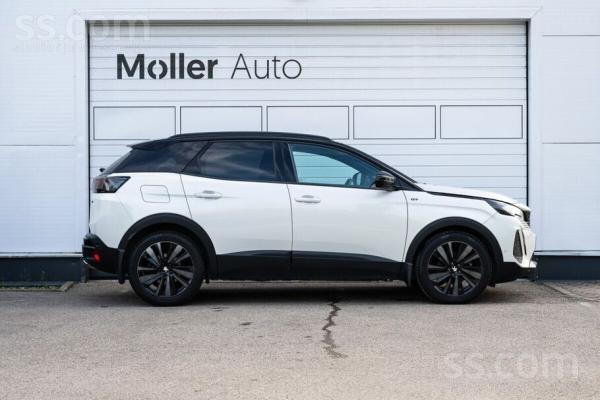 White Peugeot 3008 2022 in Riga, with an engine capacity of 1.20 L and mileage of 110 thousand km for 15950 €, photo 5 on AUTOMOTO.COM.LV