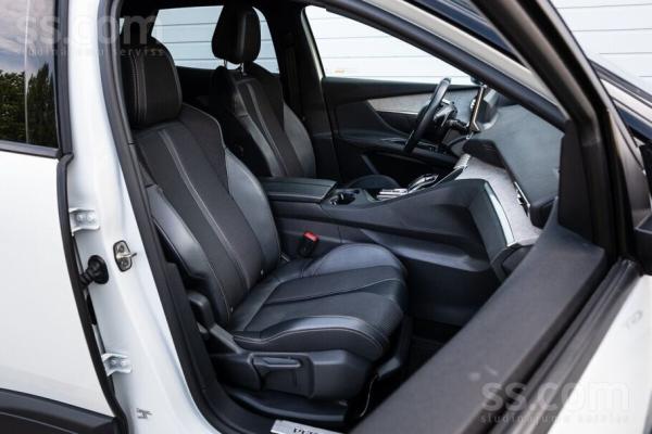 White Peugeot 3008 2022 in Riga, with an engine capacity of 1.20 L and mileage of 110 thousand km for 15950 €, photo 6 on AUTOMOTO.COM.LV