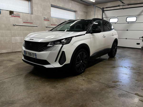 White Peugeot 3008 2022 in Marijampole, with an engine capacity of 1.20 L and mileage of 158 thousand km for 16214 €, photo 1 on AUTOMOTO.COM.LV
