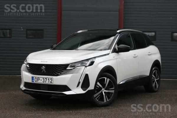 Balts Peugeot 3008 2022 Jelgava, ar dzinēja tilpumu 1.20 L un nobraukumu 94 tūkst. km par 16900 €, foto 1 vietnē AUTOMOTO.COM.LV