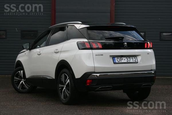 Balts Peugeot 3008 2022 Jelgava, ar dzinēja tilpumu 1.20 L un nobraukumu 94 tūkst. km par 16900 €, foto 6 vietnē AUTOMOTO.COM.LV