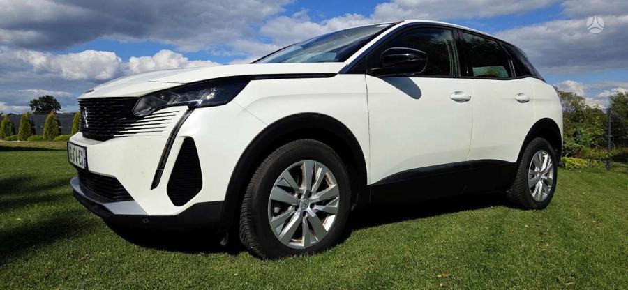 White Peugeot 3008 2022 in Marijampole, with an engine capacity of 1.20 L and mileage of 93 thousand km for 13552 €, photo 1 on AUTOMOTO.COM.LV