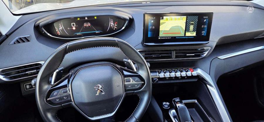 White Peugeot 3008 2022 in Marijampole, with an engine capacity of 1.20 L and mileage of 93 thousand km for 13552 €, photo 16 on AUTOMOTO.COM.LV