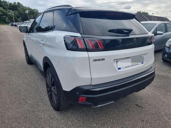 Peugeot 3008 2022 in Taurage on AUTOMOTO.COM.LV White Peugeot 3008 2022 in Taurage, with an engine capacity of 1.50 L and mileage of 280 thousand km for 12900 €, photo 5 on AUTOMOTO.COM.LV