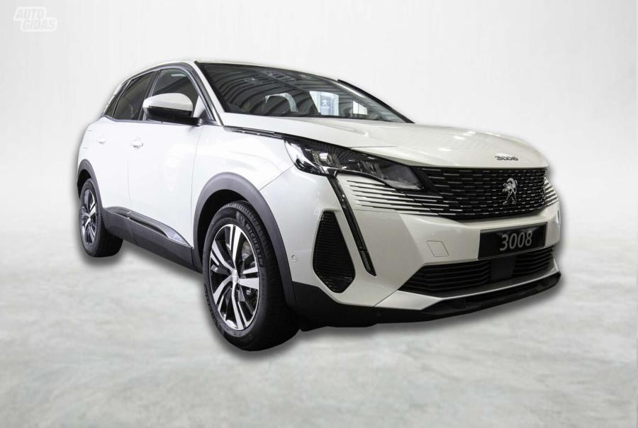 Balts Peugeot 3008 2023 Kauņa, ar dzinēja tilpumu 1.20 L un nobraukumu 51 tūkst. km par 27056 €, foto 2 vietnē AUTOMOTO.COM.LV