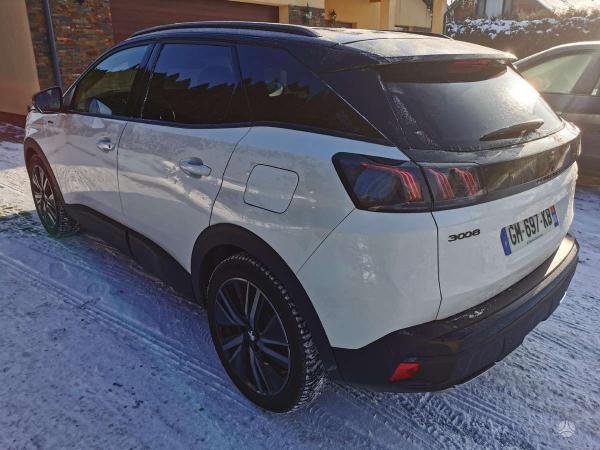 Balts Peugeot 3008 2023 Kauņa, ar dzinēja tilpumu 1.60 L un nobraukumu 101 tūkst. km par 20990 €, foto 4 vietnē AUTOMOTO.COM.LV