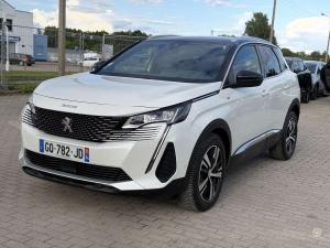 Balts Peugeot 3008 2023 Marijampole, ar dzinēja tilpumu 1.20 L un nobraukumu 120 tūkst. km par 17545 €, foto  vietnē AUTOMOTO.COM.LV